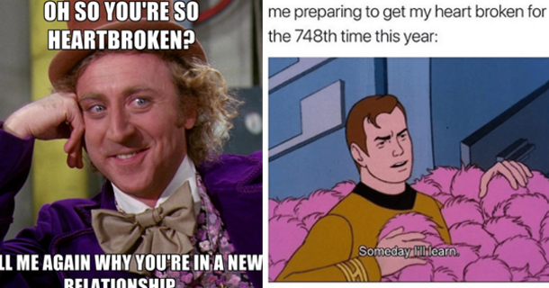 10 Heartbreak / Love Memes Of The Day