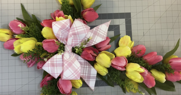 How To: Spring Wreath DIY Easter Cross Project
