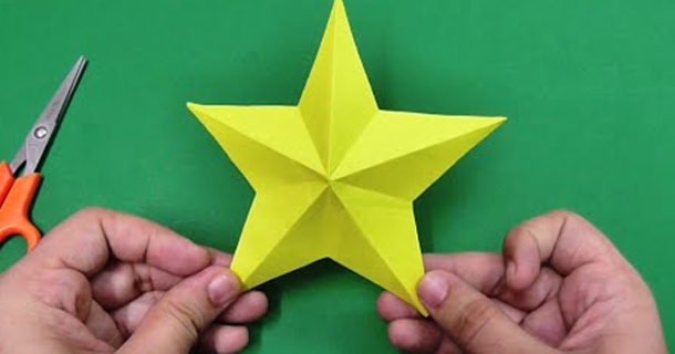 Easy DIY Paper Star Craft Tutorial