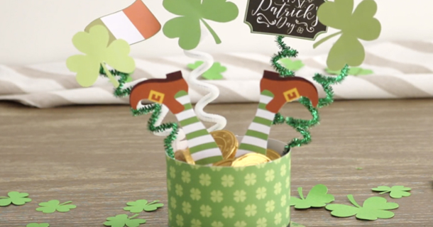 How To Make A Lucky Hat St Patricks Day Favor Box