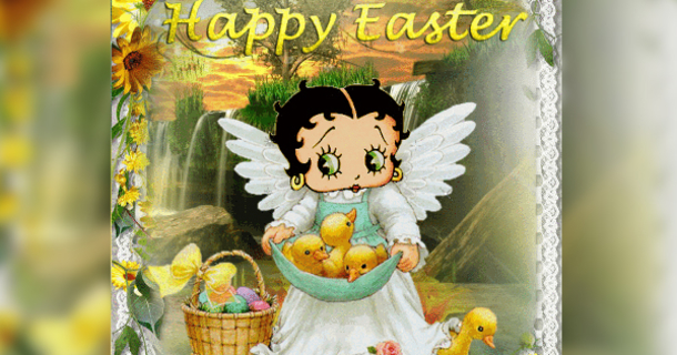 Happy Easter Betty Boop Quotes And Sayings