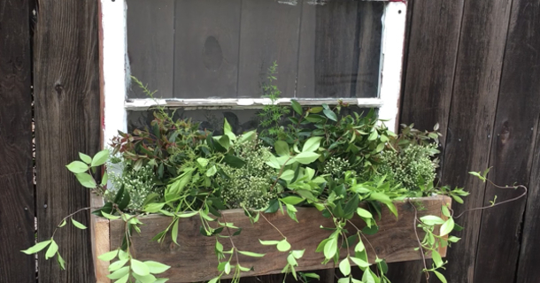 How To Make A Vintage Window Planter Box