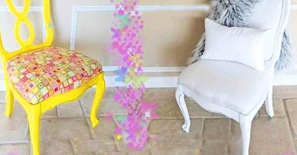 Check Out Amazing Transformation That Happens Once She Remodels This Chair!