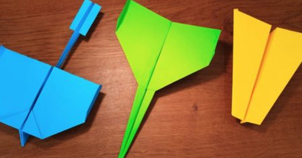 5 Ways To Make Cool Paper Airplanes That Fly Far