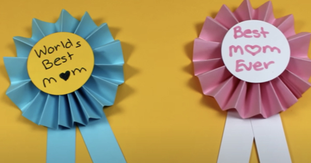 How To Make A Mothers Day Award - Kids Mother's Day Ideas