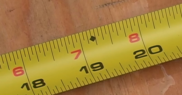 I finally understand why they put little black diamonds on tape ...