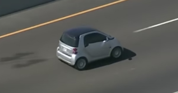 Little Smart Car Leads Cops On Highway Chase Through Phoenix