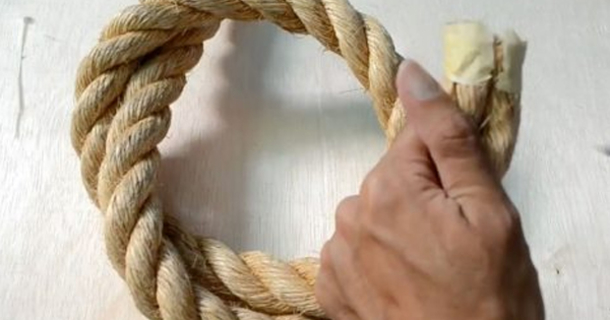 With This Single Piece Of Rope, You Can Make An Amazing Homemade ...
