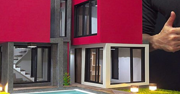 How To Make An Amazing Mini House Using Concrete