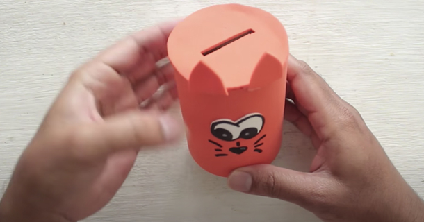 How To Make A DIY Coin Bank For Kids To Save Money