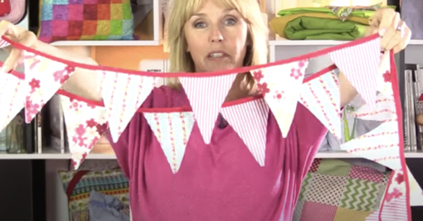 DIY: How To Sew A Simple Bunting Banner For The Home