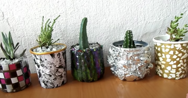 5 Easy And Creative Planter Pot Ideas Using Recycled Materials