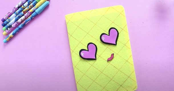 Summer Craft: How To Make A Notebook Cover For Back To School