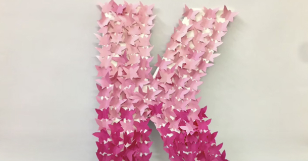 3D letters For Room Decor