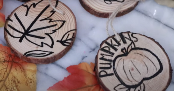 Budget Friendly DIY Autumn Coasters