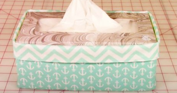 How To Make A DIY Tissue Box Holder