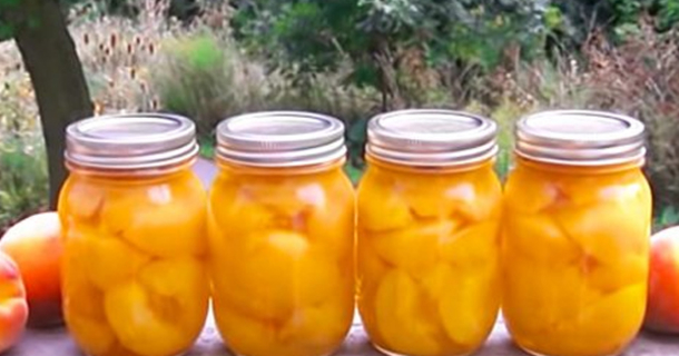How To Can Fresh Peaches At Home