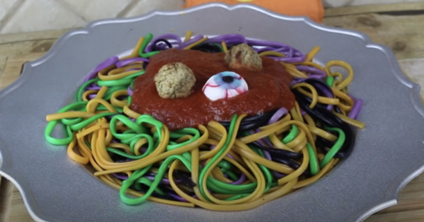 How To Make Spooky Spaghetti