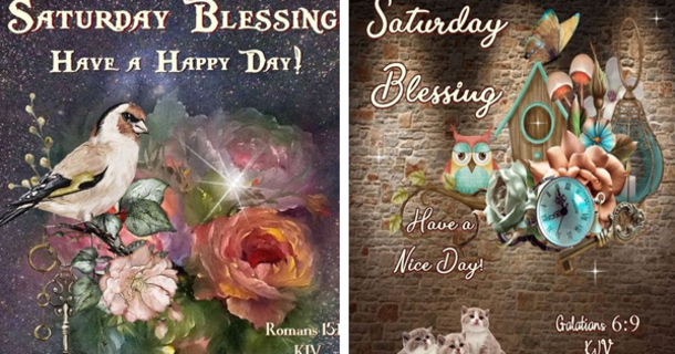 10 Newly Blessed Saturday Picture Quotes
