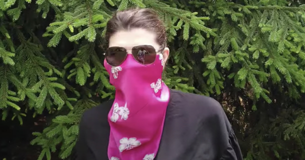 How To Make A Scarf Mask In An Easy Way