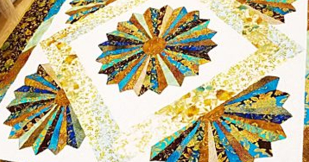 DIY Dresden Bloom Quilt Tutorial