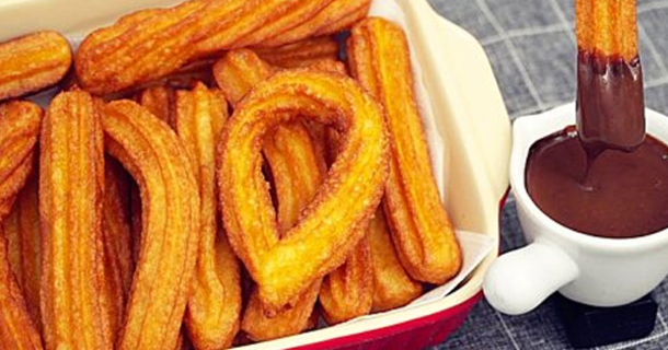 DIY Homemade Hot Fudge Churros Recipe