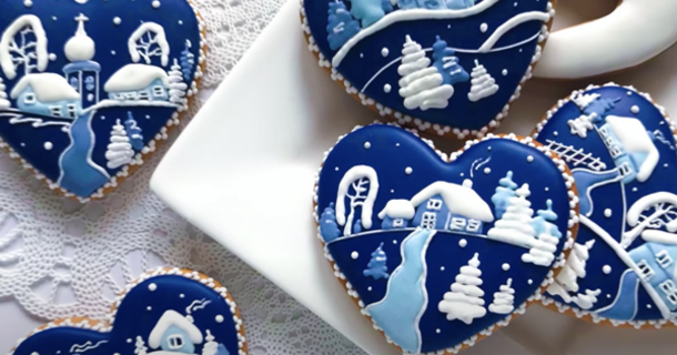 How To Make Christmas Village Cookies