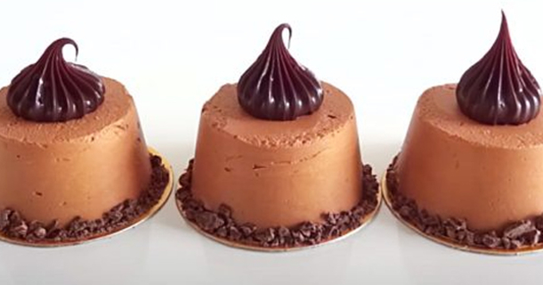 How To Make Mini Mousse Cakes Using 3 Ingredients