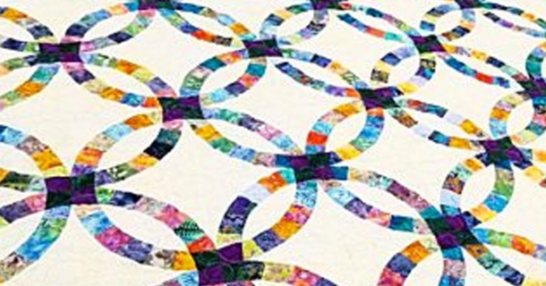 DIY Double Wedding Ring Quilt Tutorial