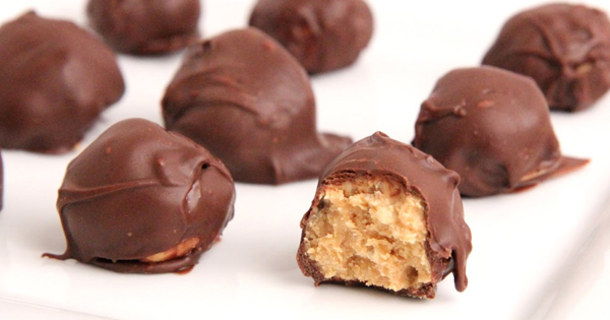 DIY Crispy Chocolate Peanut Butter Balls Recipe
