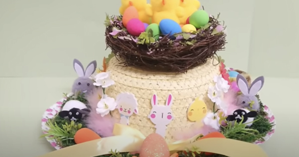 How To Make A Cute Easter Bonnet Hat