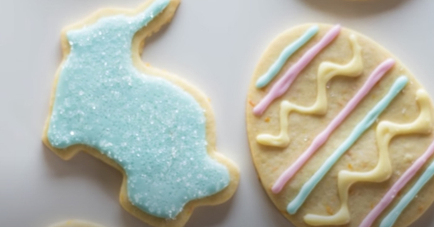 DIY Easter Cutout Sugar Cookies Recipe