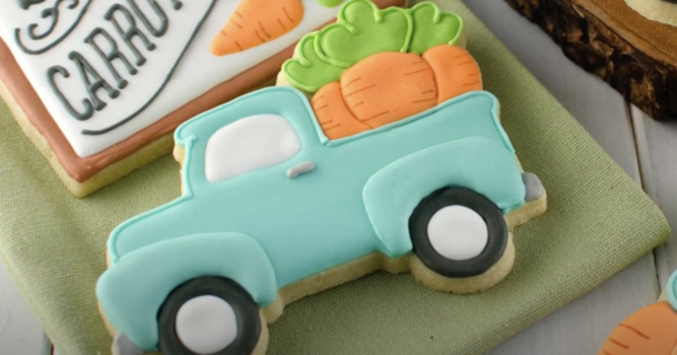 DIY Easter Truck Cookies Recipe
