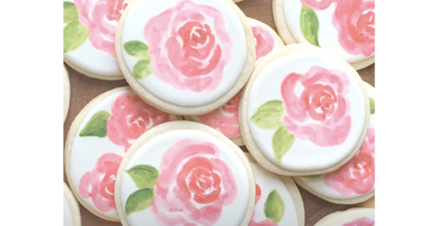 How To Make Painted Royal Icing Cookies For Spring