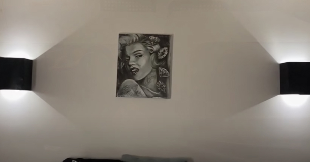 Budget Friendly DIY Dollar Tree Wall Lamp Tutorial