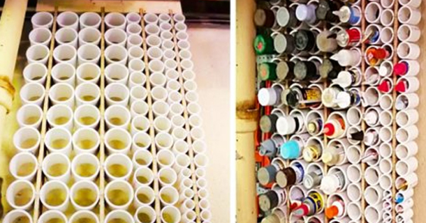 How To Build A Organized PVC Pipe Shelf