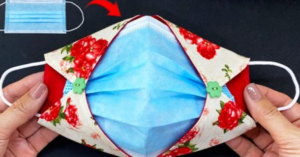 Create Your Own Surgical Cover Face Mask Using This DIY Method