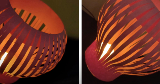 DIY Beautiful Paper Lamp Tutorial