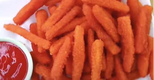 Crispy Carrot Fry Recipe For Kids And Adults