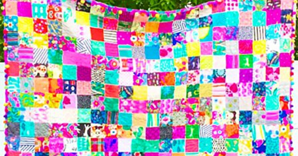 How To Create A Simple Patchwork Squares Quilt