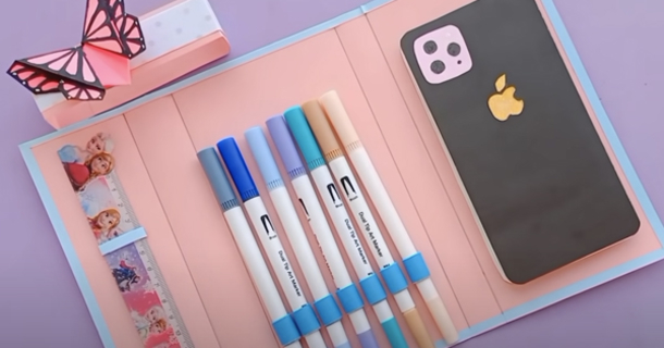 How To Make A Cute Folder Organizer