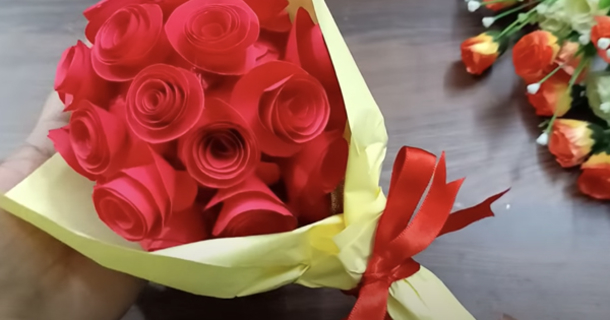 The Perfect Mother's Day Handmade Paper Flower Bouquet