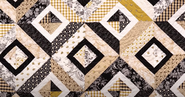 DIY Summer Squares Quilt Tutorial