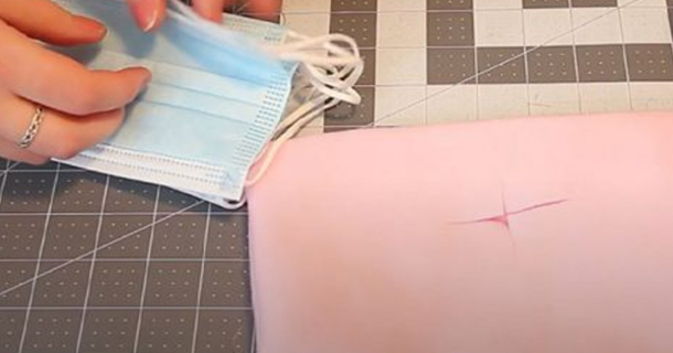 How To Sew A DIY Face Mask Dispenser For Beginners