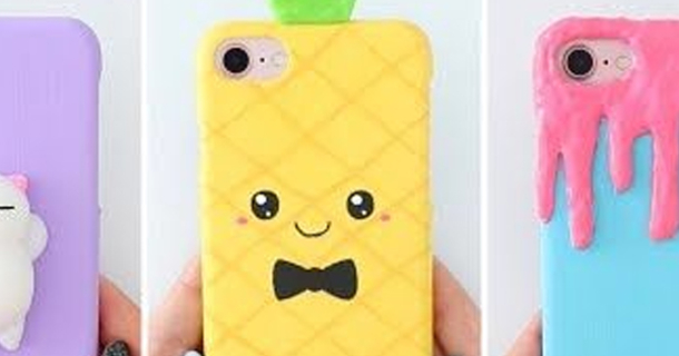 How To Make 6 Awesome DIY Summer, Slime And Squishy Phone Cases!