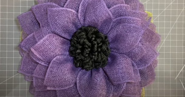 Flower Wreath With Petal DIY Decor Tutorial