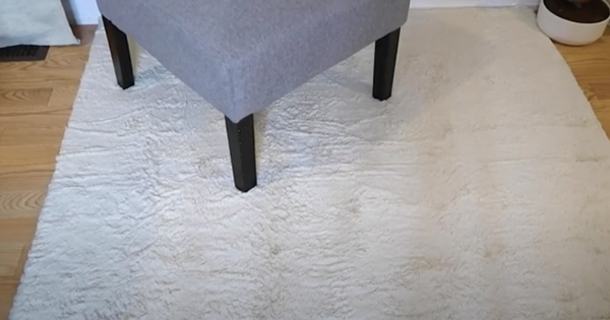 Easy Dollar Store DIY Faux Fur Rug Tutorial