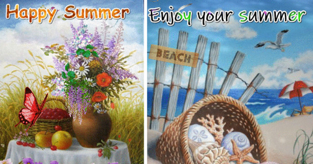 10 Happy / Hello Summer Gifs, Quotes & Images