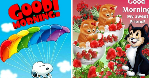 10 Fun, Loving And Sweet Good Morning Images