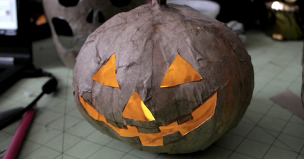 Super Cool Paper Mache Halloween Decorations